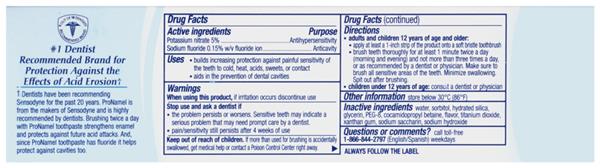 Sensodyne ProNamel Alpine Breeze Gentle Whitening Toothpaste | Hy-Vee ...