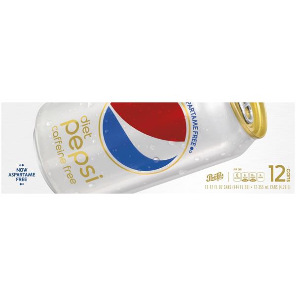 Caffeine Free Diet Pepsi 12 Pack | Hy-Vee Aisles Online Grocery Shopping