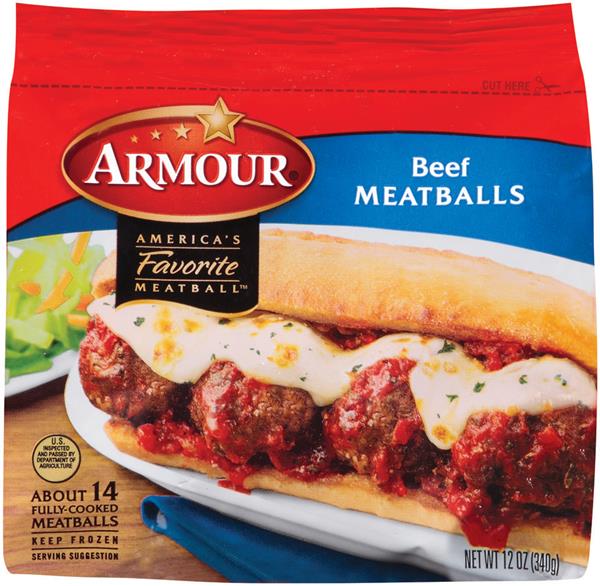 Armour Beef Meatballs | Hy-Vee Aisles Online Grocery Shopping