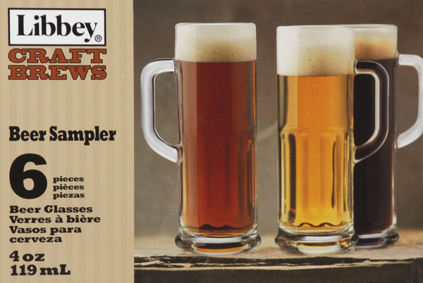 Libbey Craft Brew Beer Sampler Glasses, 4 Oz | Hy-Vee Aisles Online ...