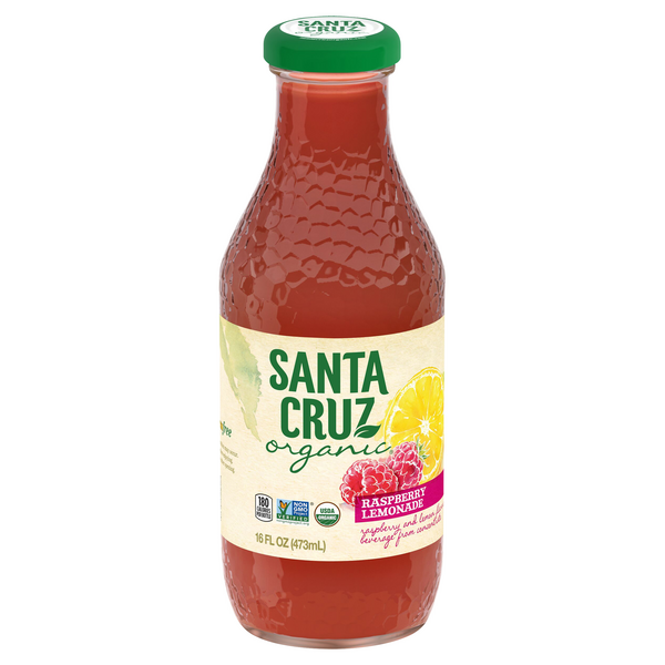 Santa Cruz Organic Lemonade, Raspberry | Hy-Vee Aisles Online Grocery ...