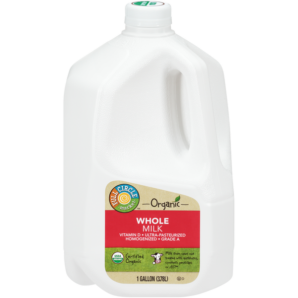 Full Circle Organic Whole Milk | Hy-Vee Aisles Online Grocery Shopping