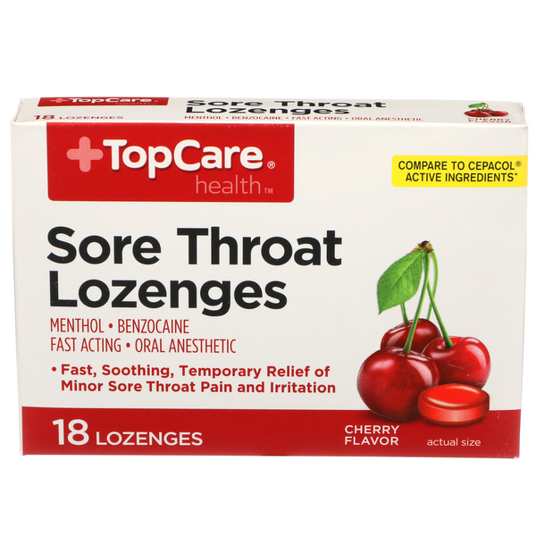 Cepacol Extra Strength Sore Throat Lozenges, Oral Pain, 54% OFF