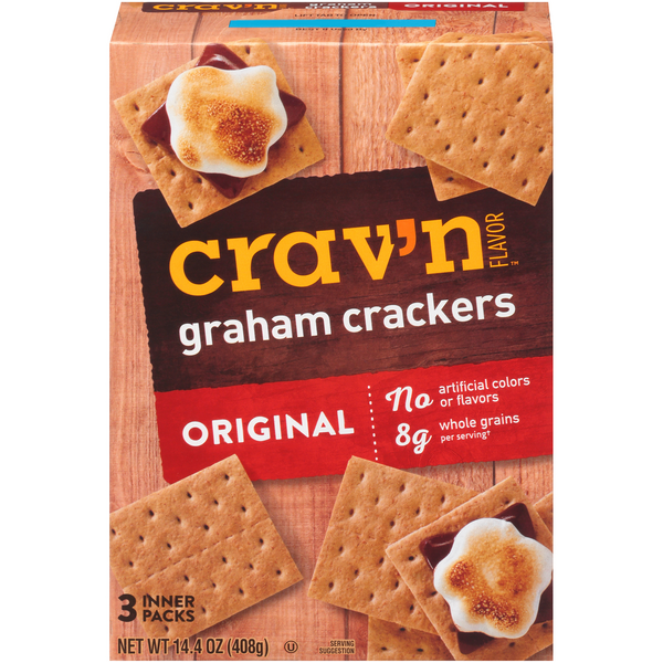Crav'N Flavor Original Graham Crackers | Hy-Vee Aisles Online Grocery ...