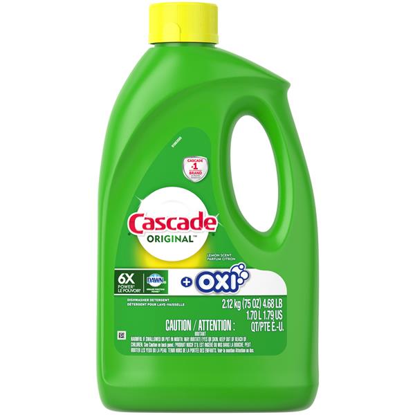 Cascade Gel with Clorox Lemon Scent Dishwasher Detergent | Hy-Vee ...