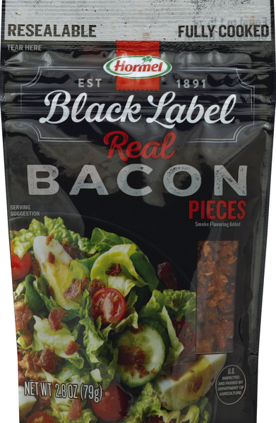 Hormel Black Label Fully Cooked Real Bacon Pieces | Hy-Vee Aisles ...
