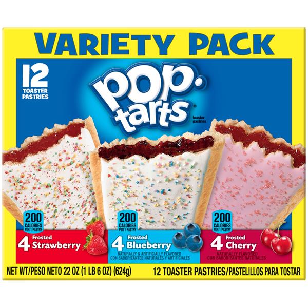 Pop Tarts Variety Pack Frosted Toaster Pastries 12ct Hy Vee Aisles