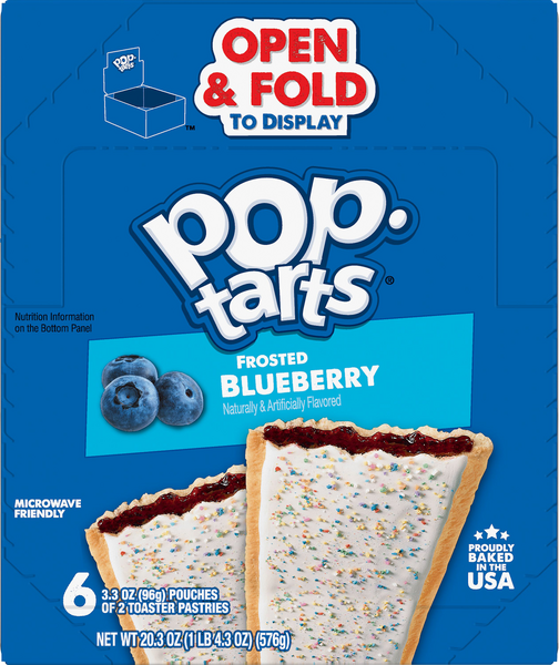 Pop Tarts Frosted Blueberry