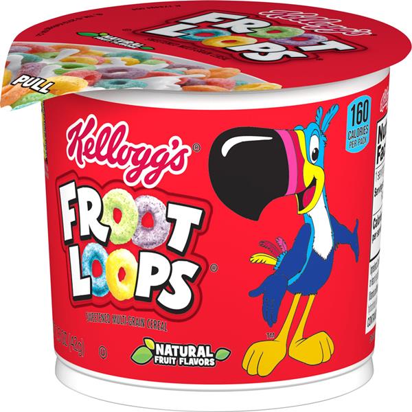 Kelloggs Froot Loops Cereal Cup Hy Vee Aisles Online Grocery Shopping