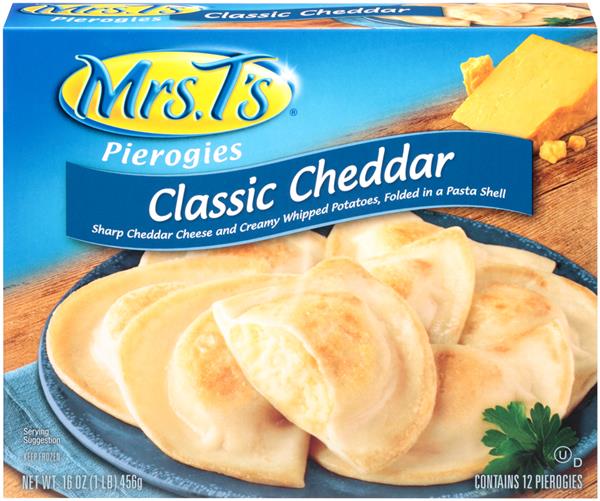 Mrs. T's Classic Cheddar Pierogies 12Ct | Hy-Vee Aisles Online Grocery ...