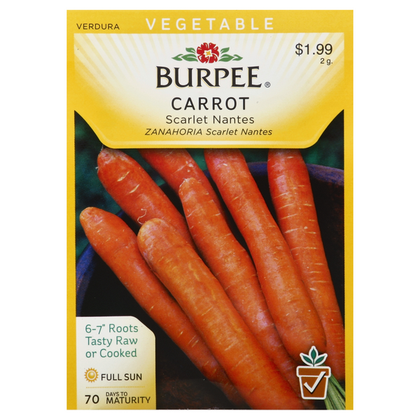 Carrot Seed Packet