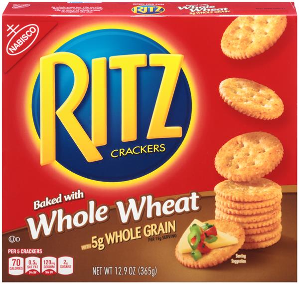 Nabisco Ritz Crackers Baked with Whole Wheat | Hy-Vee Aisles Online ...