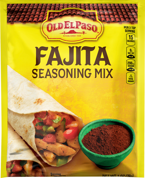 Old El Paso Fajita Seasoning Mix Hy Vee Aisles Online Grocery Shopping