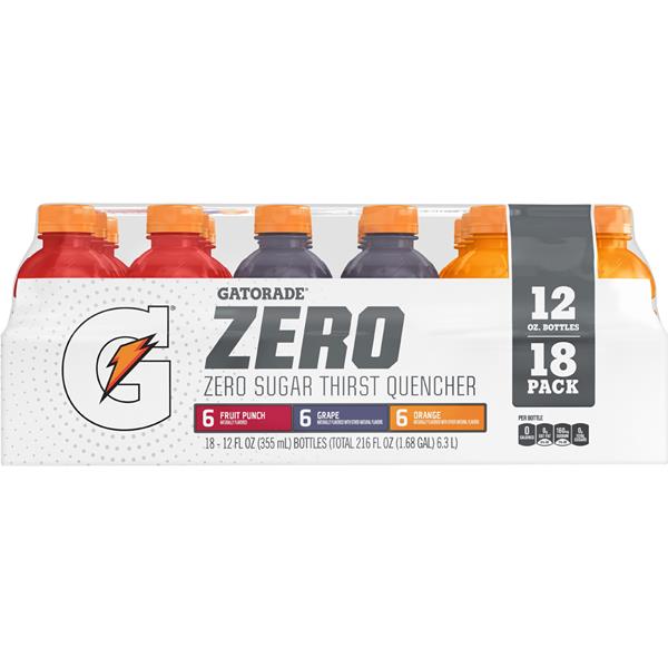 Gatorade Zero, Variety, 18Pk | Hy-Vee Aisles Online Grocery Shopping
