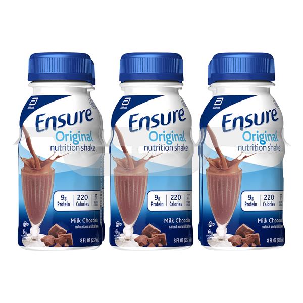 Ensure Original Nutrition Shake Milk Chocolate Ready-to-Drink 6Pk | Hy-Vee Aisles Online Grocery ...
