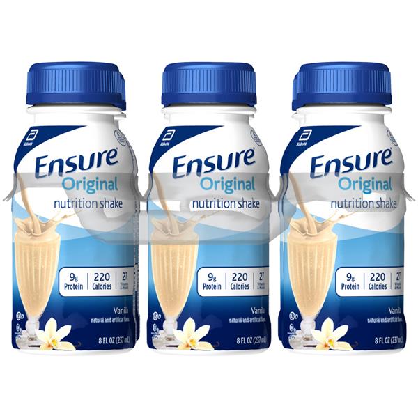 Ensure Original Nutrition Shake Vanilla Ready to Drink 6Pk | Hy-Vee Aisles Online Grocery Shopping