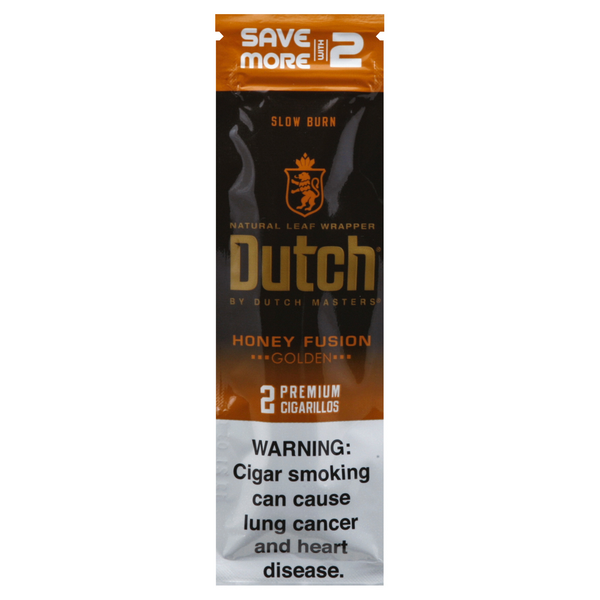 Dutch Masters Cigar, Premium, Slow Burn, Honey Fusion | Hy-Vee Aisles ...
