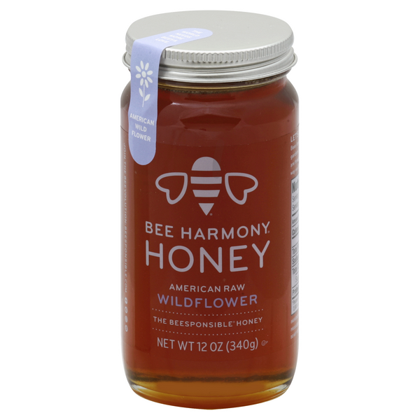 Bee Harmony Honey, American Raw, Wildflower | Hy-Vee Aisles Online ...