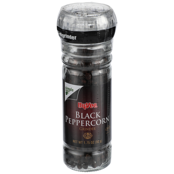 Hy-Vee Grinder Whole Black Pepper | Hy-Vee Aisles Online Grocery Shopping