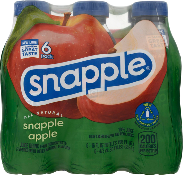 Snapple Apple 6Pk | Hy-Vee Aisles Online Grocery Shopping