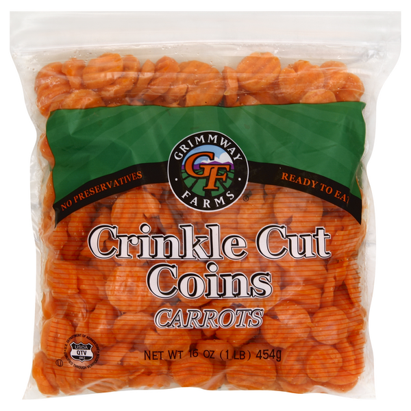 Grimmway Farms Carrots Crinkle Cut Coins | Hy-Vee Aisles Online Grocery ...