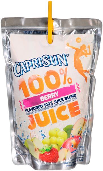 Capri Sun Berry 100% Juice 10Pk | Hy-Vee Aisles Online Grocery Shopping