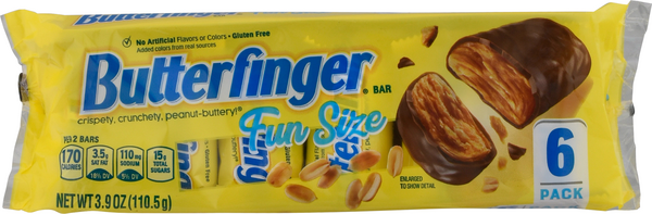 Butterfinger Fun Size Candy Bars 6-0.65 oz. Bars | Hy-Vee Aisles Online ...