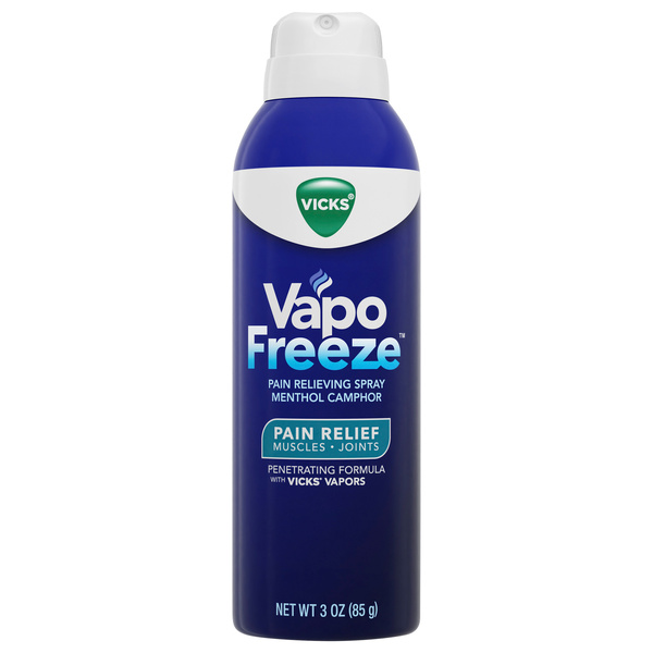 Vicks Pain Relieving Spray, Menthol Camphor, Muscles + Joints | Hy-Vee ...