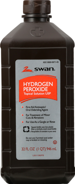Swan Hydrogen Peroxide 32 oz | Hy-Vee Aisles Online Grocery Shopping