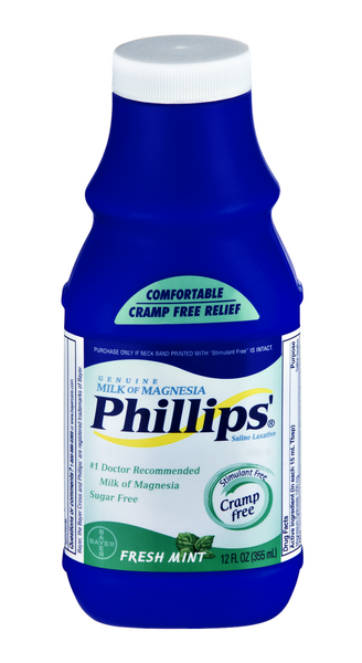 Phillips Milk of Magnesia Fresh Mint Laxative Liquid | Hy-Vee Aisles ...