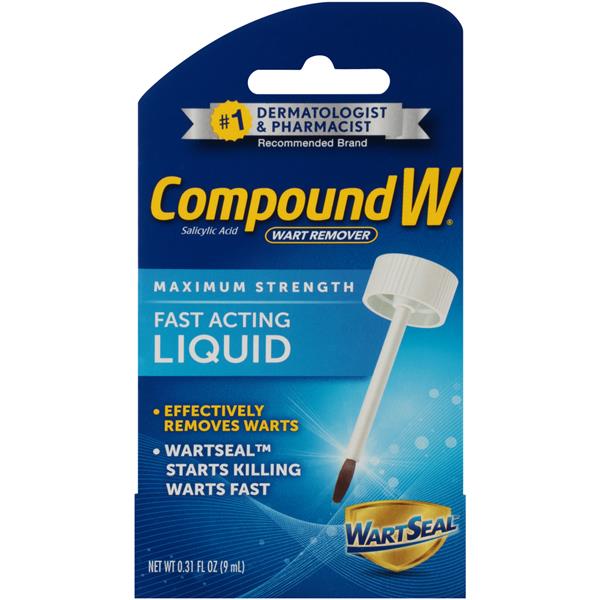 Compound W Maximum Strength Fast Acting Liquid Wart Remover Hy Vee