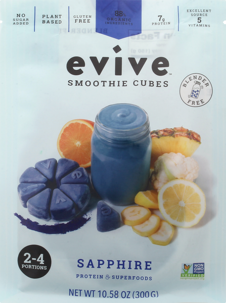 Evive Sapphire Smoothie Cubes 10.58 oz | Hy-Vee Aisles Online Grocery ...