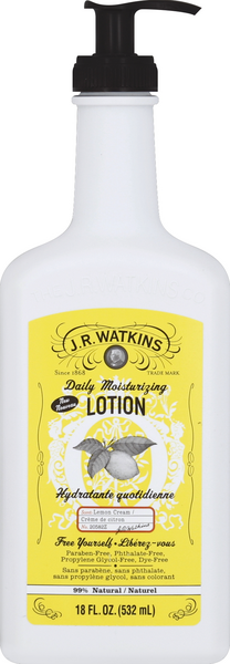 J.R. Watkins Lemon Cream Daily Moisturizing Lotion | Hy-Vee Aisles ...