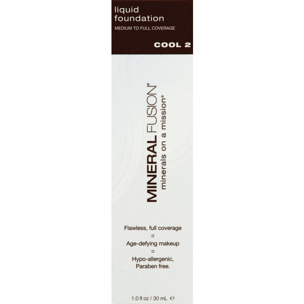 Mineral Fusion Liquid Foundation Cool 2 | Hy-Vee Aisles Online Grocery ...