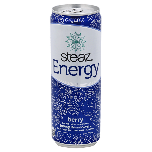 Steaz Energy Drink 12 oz | Hy-Vee Aisles Online Grocery Shopping