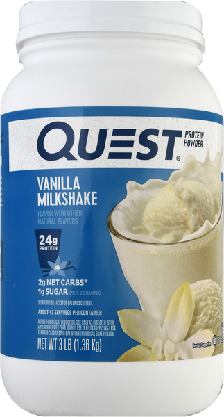 Quest Protein Powder Vanilla Milkshake | Hy-Vee Aisles Online Grocery ...