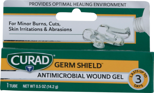 CURAD Germ Shield Antimicrobial Wound Gel Silver Solution | Hy-Vee ...