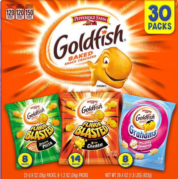 Goldfish Crackers Pizza