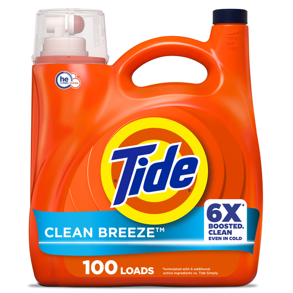 Tide Liquid Detergent, Clean Breeze | Hy-Vee Aisles Online Grocery Shopping