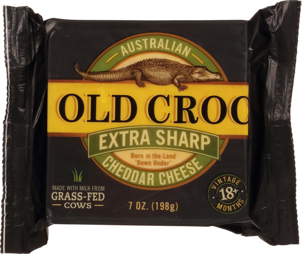 Old Croc Australian Extra Sharp Cheddar Cheese | Hy-Vee Aisles Online ...