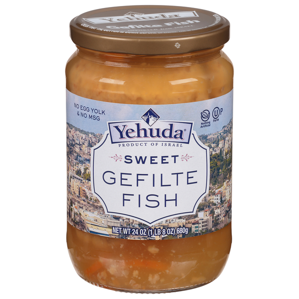 Yehuda Sweet Gefilte Fish 24 oz | Hy-Vee Aisles Online Grocery Shopping