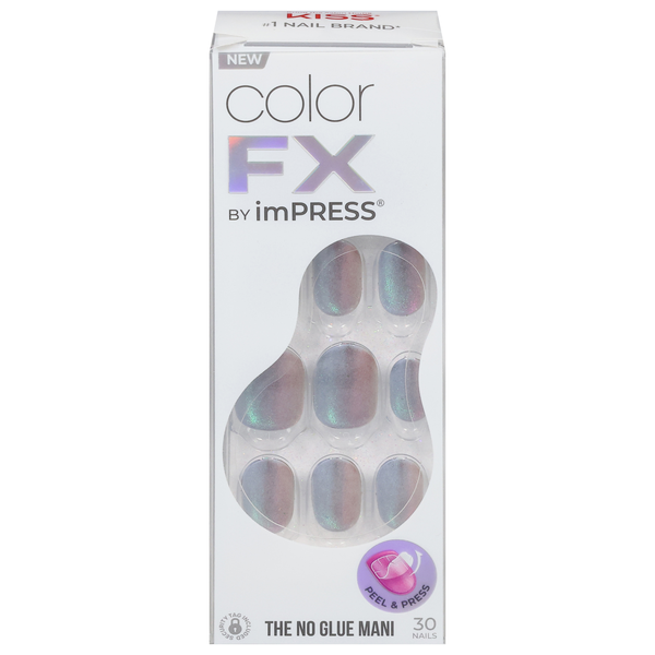 Impress Color FX Fly Up Short Nails 30 Each | Hy-Vee Aisles Online ...