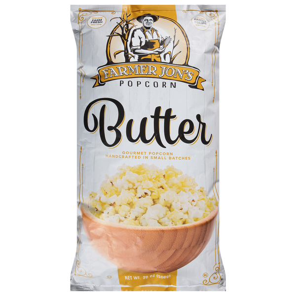 Farmer Jon's Butter Popcorn | Hy-Vee Aisles Online Grocery Shopping