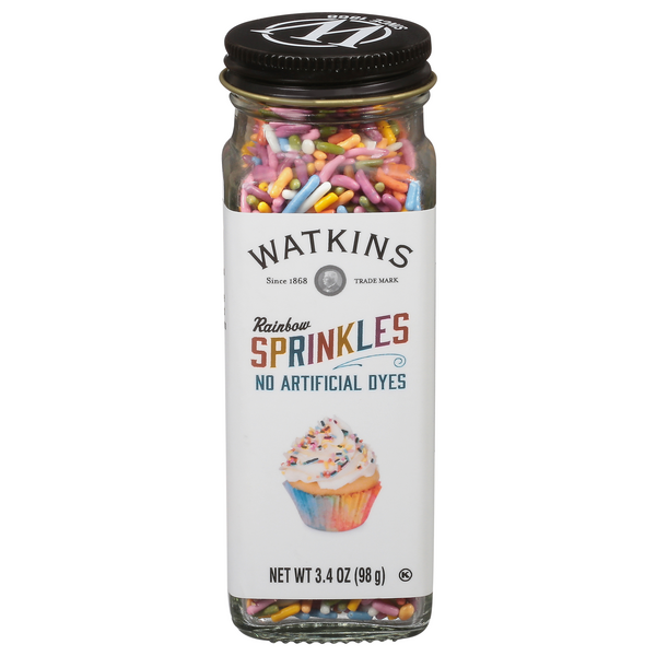 Watkins Rainbow Sprinkles 3.4 oz | Hy-Vee Aisles Online Grocery Shopping