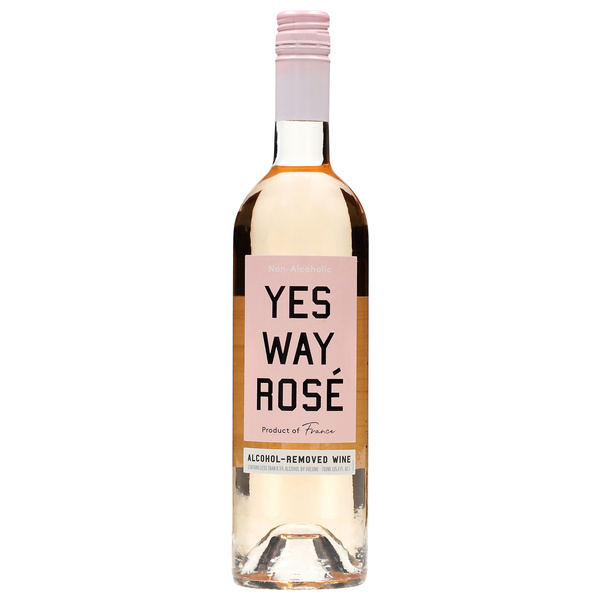 Yes Way Rose Alcohol-Removed Wine | Hy-Vee Aisles Online Grocery Shopping
