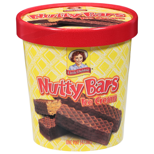 Little Debbie Nutty Bars Ice Cream 1 pt | Hy-Vee Aisles Online Grocery ...
