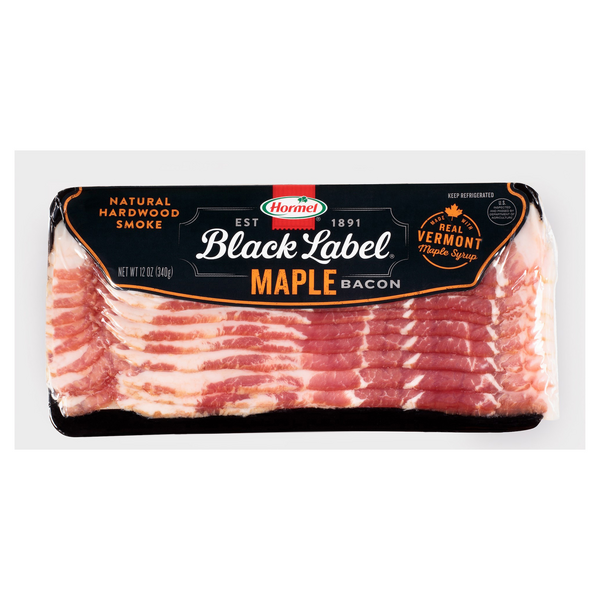 Hormel Black Label Maple Bacon | Hy-Vee Aisles Online Grocery Shopping