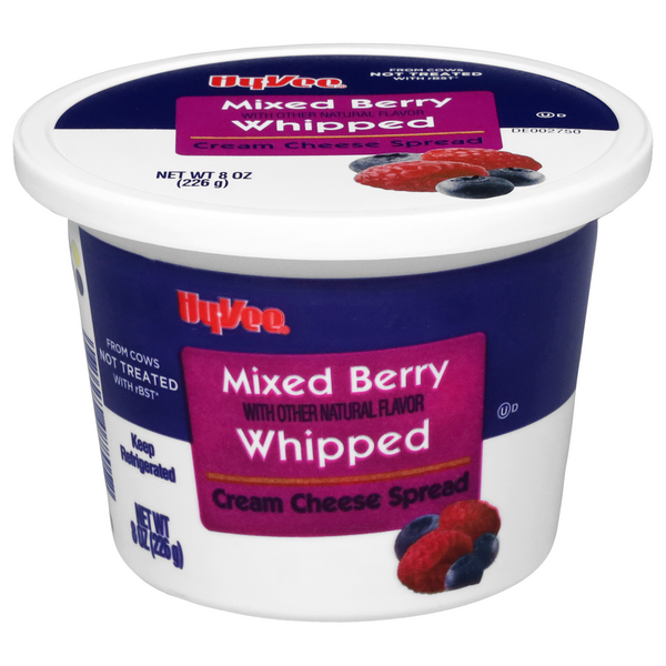 Whipped Cream Cheese Label