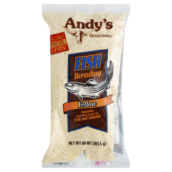 Andy's Seasoning Yellow Fish Breading | Hy-Vee Aisles Online Grocery ...