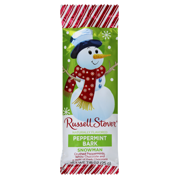 Russell Stover Peppermint Bark Snowman | Hy-Vee Aisles Online Grocery ...